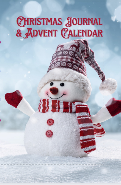 Christmas Journal & Advent Calendar - Modern Edition - Snowman - 6 x 9 ...
